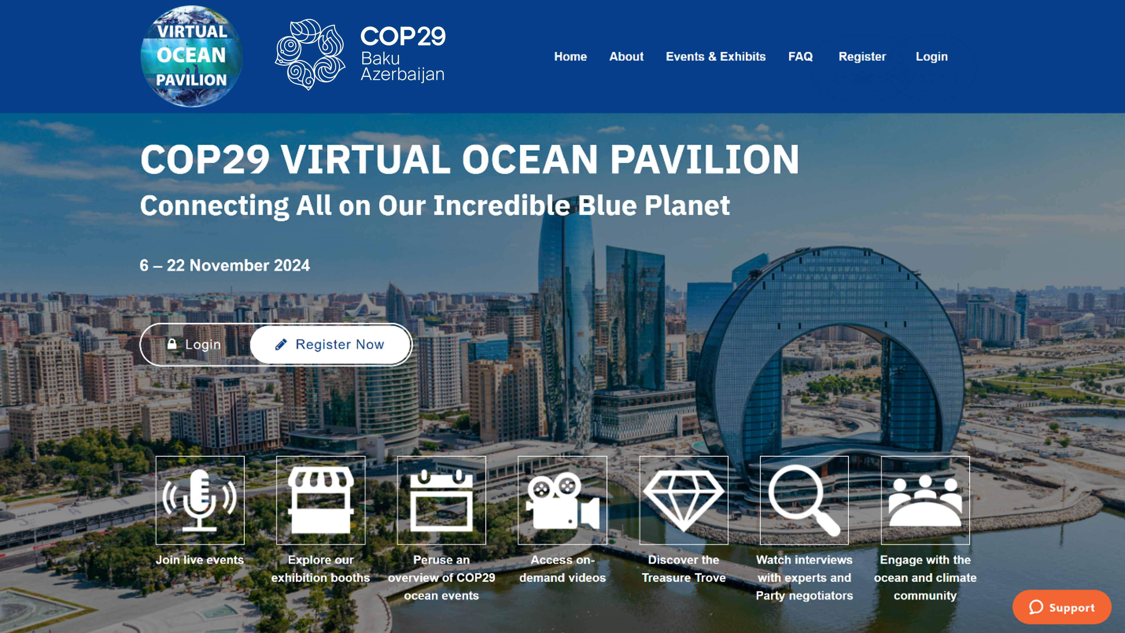 COP30 Virtual Ocean Pavilion – Roadmap to Oceans and Climate Action ...