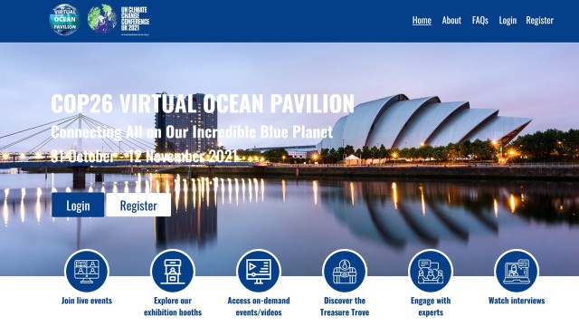 COP26 Virtual Ocean Pavilion – Roadmap to Oceans and Climate Action ...